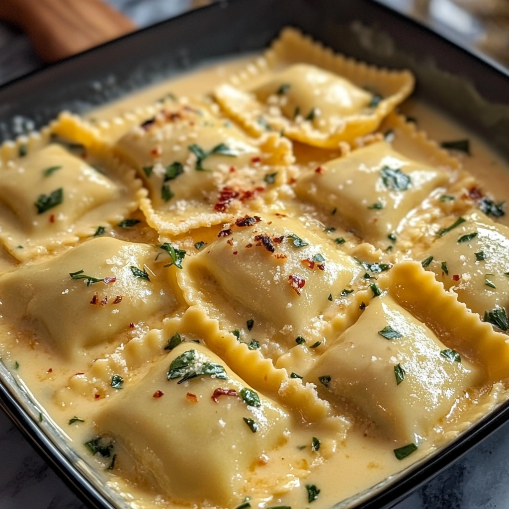 Creamy Tuscan Ravioli: A Quick & Elegant Italian Dinner – speedyyums