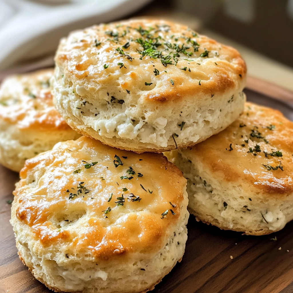 Fluffy Herbed Cottage Cheese Biscuits – A Savory Delight – speedyyums