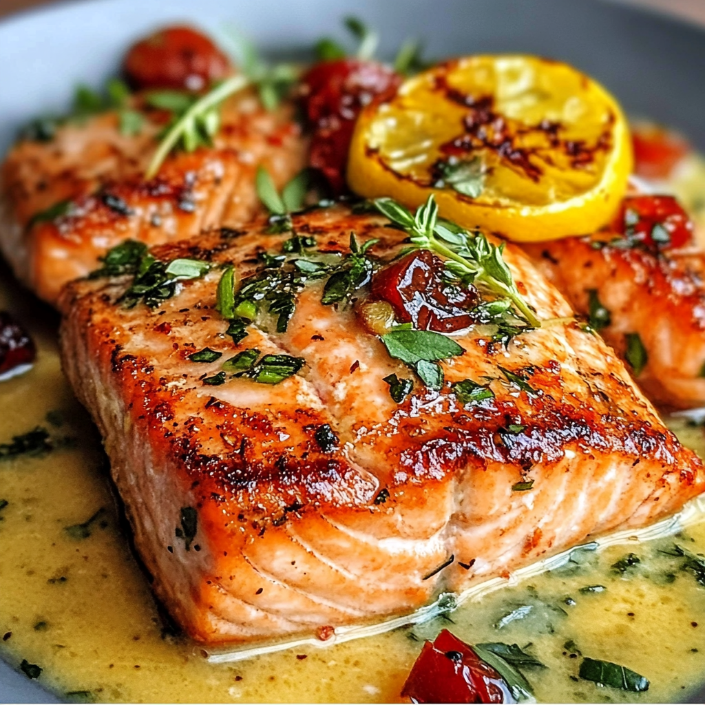 Marry Me Salmon Recipe: Creamy Sun-Dried Tomato & Parmesan Delight – speedyyums