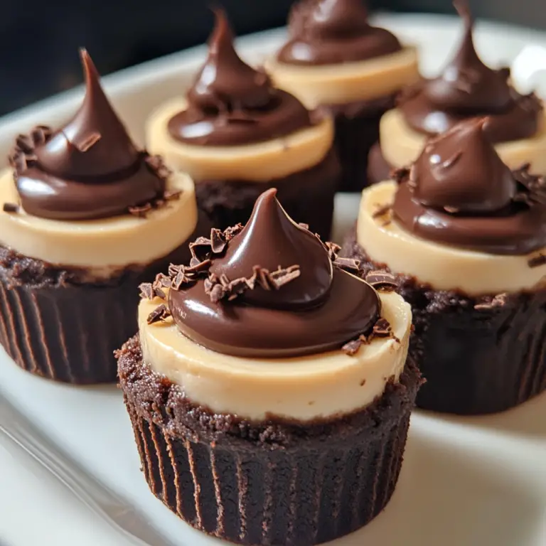 Mini Chocolate Cheesecake Bites – Easy Bite-Sized Dessert Recipe ...