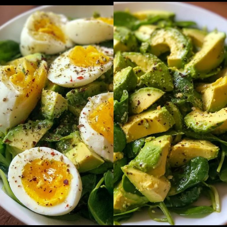 Avocado, Egg and Spinach Salad – Fresh, Healthy & Protein-Packed Recipe ...