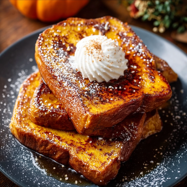 Pumpkin French Toast – Cozy Fall Breakfast Recipe – speedyyums