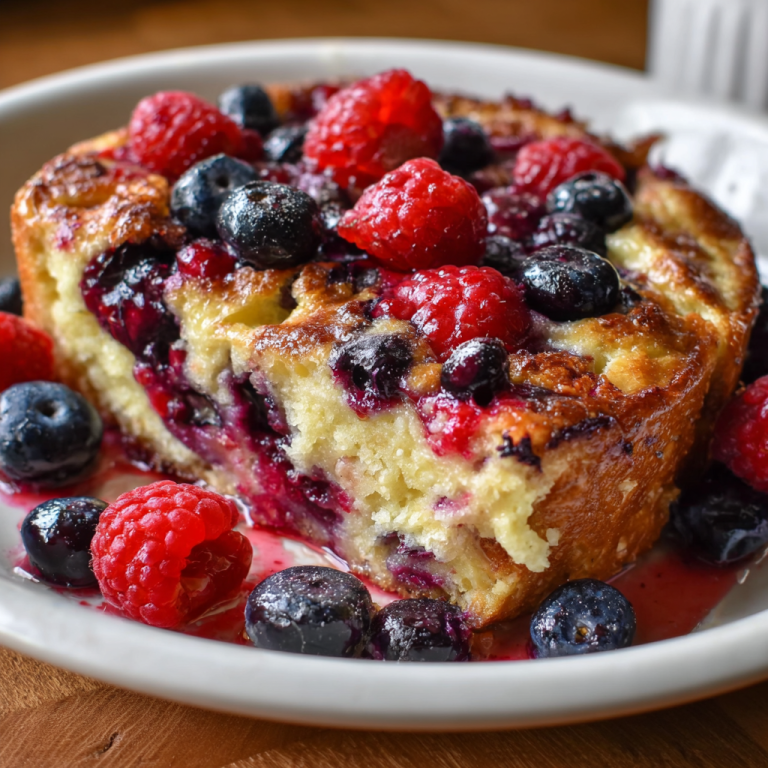 High Protein Berry Bake – The Best Healthy Breakfast – speedyyums