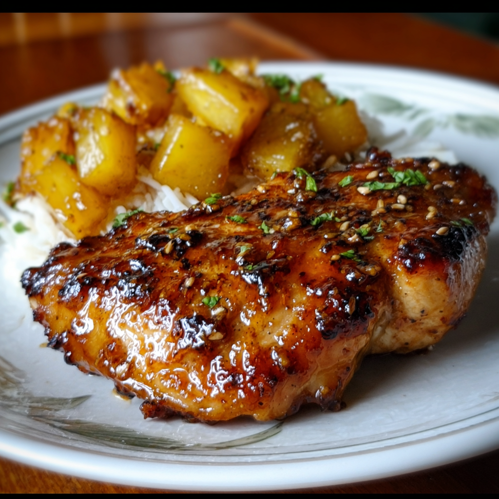 Air Fryer Pineapple Teriyaki Chicken Fillet – Juicy, Sweet, and Savory ...