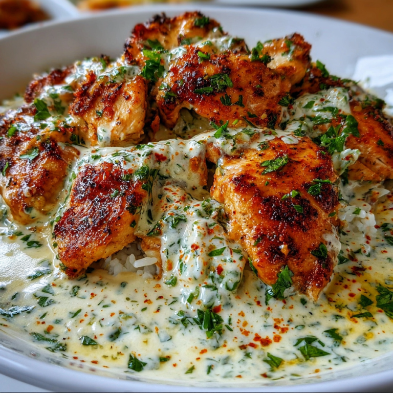 Turkish Chicken with Creamy White Sauce – Easy Flavor-Packed Dinner ...